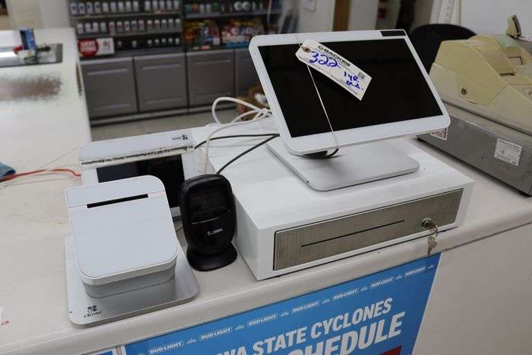 1 Year old Clover POS register system, cash drawer & printer - Backes ...