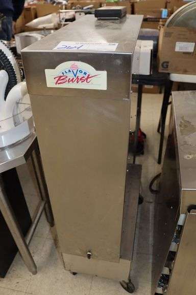 Flavor Burst FB1020-08 portable stainless 8 product syrup dispenser ...