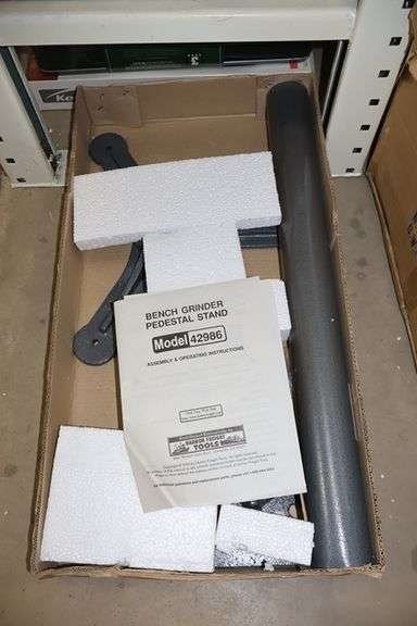 Harbor Freight 42986 bench grinder pedestal stand - Backes Commercial ...