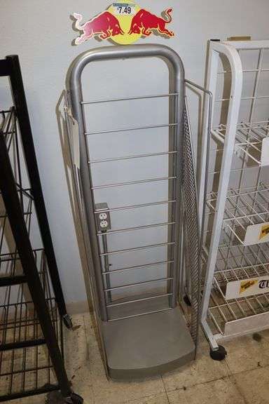 Red Bull vendor rack - Backes Commercial Auctioneers