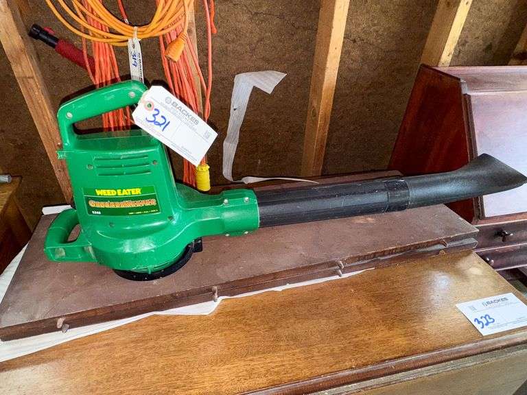 Grounds Keeper electric blower - Backes Commercial Auctioneers