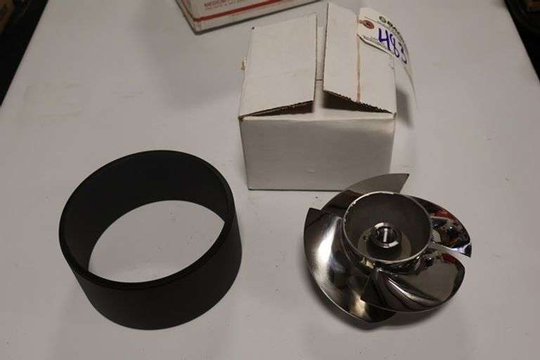 Brand new chrome jet flow prop - Backes Commercial Auctioneers