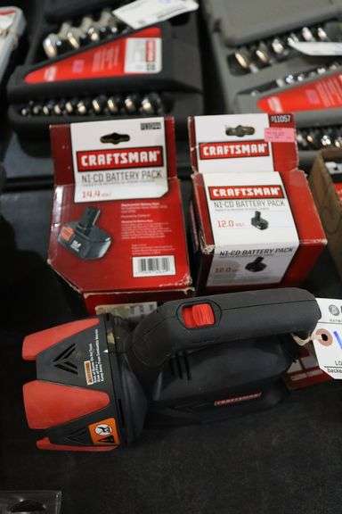 Craftsman 19.2 volt battery operated spot light with 12 & 14.4 volt ...