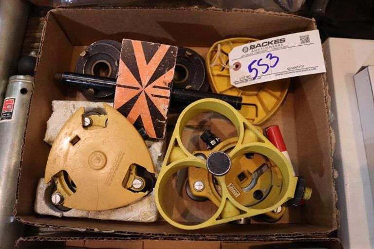 Box flat to go - Topcon transit parts & prism parts - Backes Commercial ...