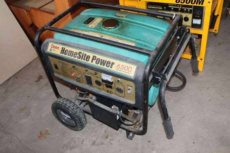 Onan Homelite Power 6500 watt portable generator, motor free, unknown ...