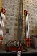 Lietz TM6 transit with story pole, tripod, & case - Backes Commercial ...