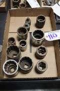 Box flat to go - 10 Snap On 3/4" drive standard assorted sockets - Backes Commercial Auctioneers