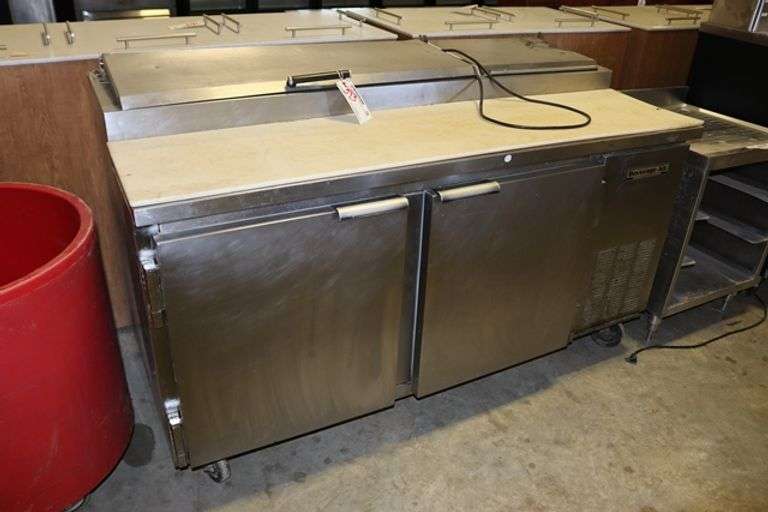 Beverage Air PT67 - portable 2 door pizza make table - Backes ...