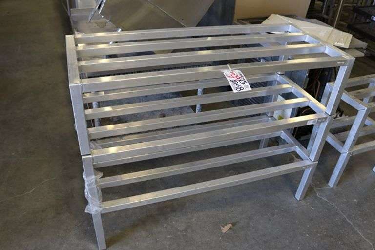 Times 3 - Winco 20" x 48" aluminum dunnage racks - Backes Commercial ...
