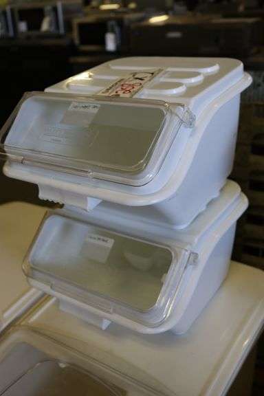 Times 2 - Bakers Mark 176BIN40 dry ingredient bins - Backes Commercial ...