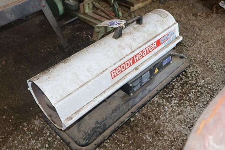 Ready Heater 55,000 BTU bullet heater - Backes Commercial Auctioneers
