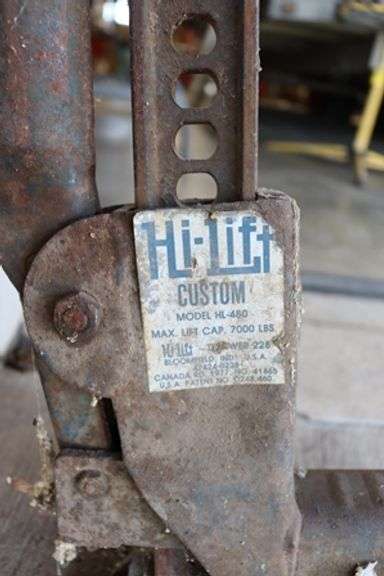Hi-Lift 7000 lb. handyman jack - Backes Commercial Auctioneers