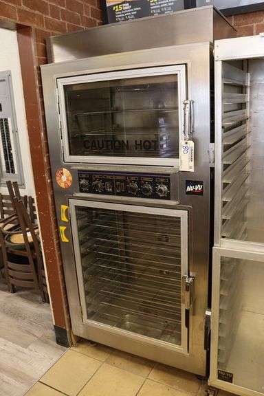 Nu-Vu SUB-123 portable electric proofer/oven - 208 volt - 3 phase ...