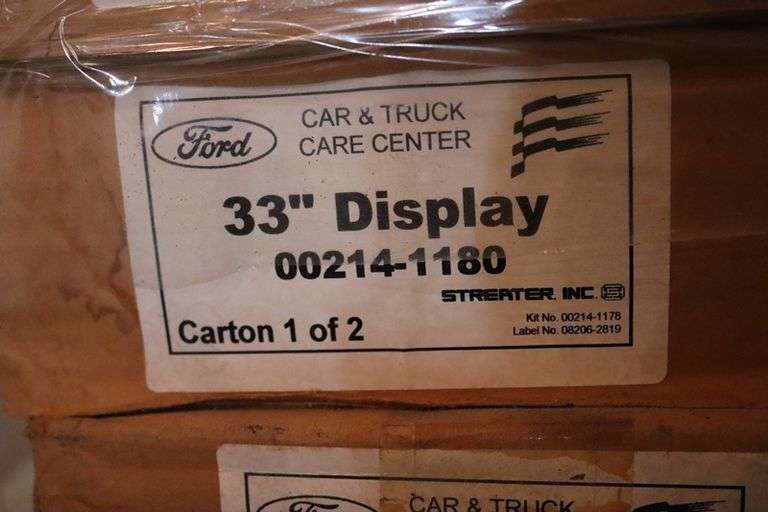 New in Box - Ford Motorcraft Car Care Center 24" x 33" x 72" tall ...