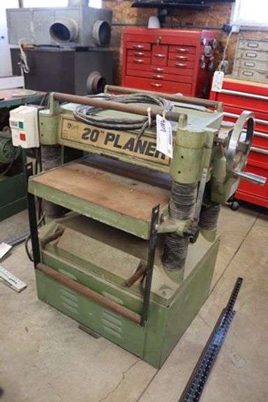 Grizzly model G1033 auto feed 20" precision planer - Backes Commercial ...