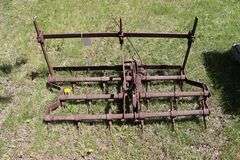 44" Wide pull behind drag - Backes Commercial Auctioneers