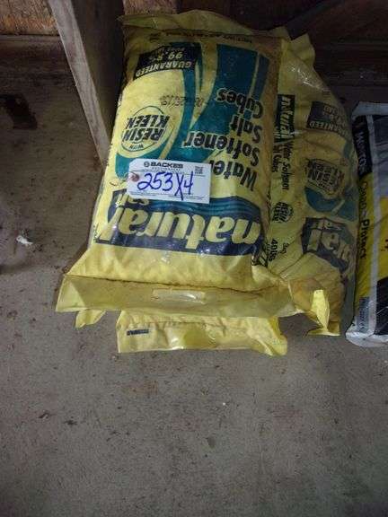 Times - 4 Bags of salt cubes - Backes Commercial Auctioneers