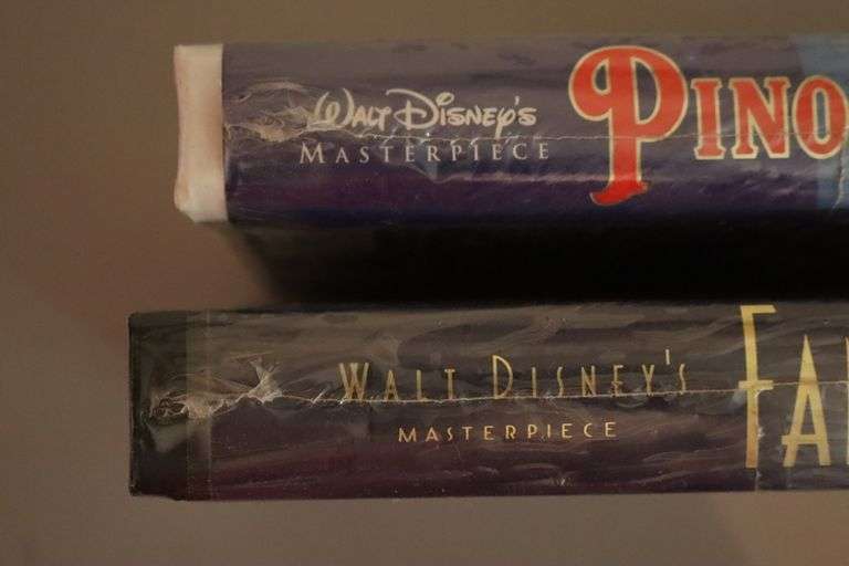 Pair to go - 2 Walt Disney Masterpiece Classics VHS movies new in ...