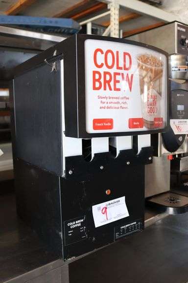 Bunn counter top 3 flavor cold brew coffee dispenser - Backes ...