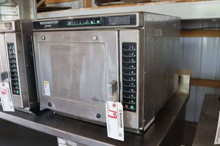 Menumaster Jetwave MCE14 counter top high speed rapid cook microwave ...