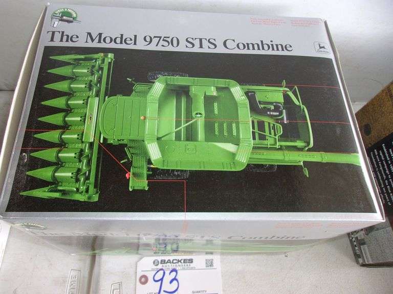John Deere Model 9750 STS Combine Precision Series II 1/16 scale ...