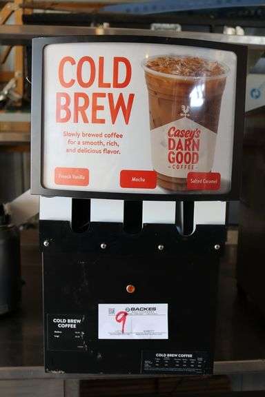 Bunn counter top 3 flavor cold brew coffee dispenser - Backes ...