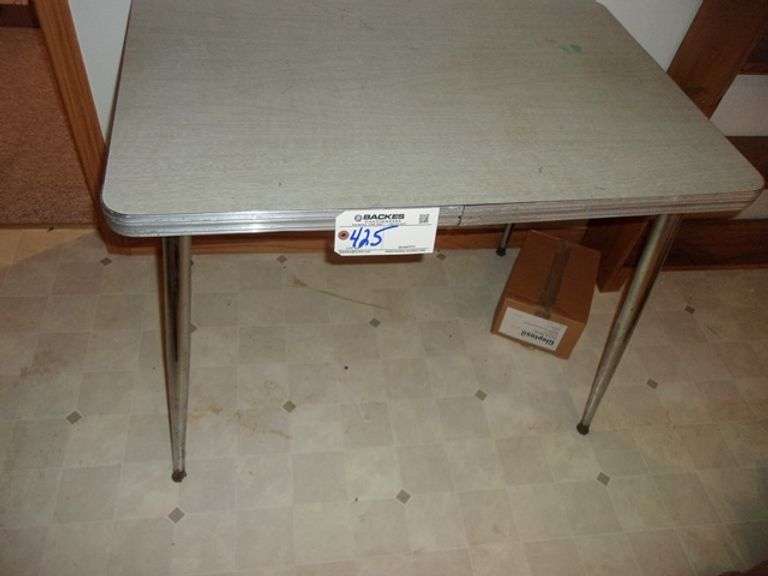 Formica table - Backes Commercial Auctioneers