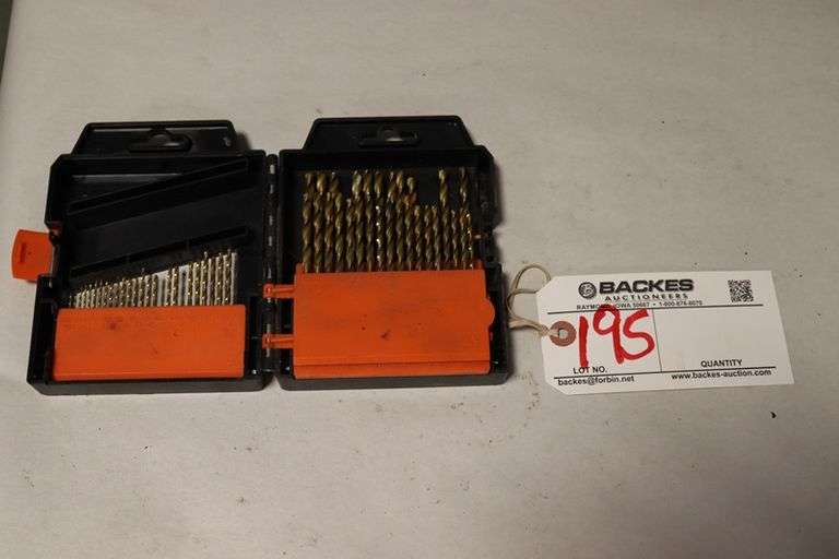 Warrior 60 piece titanium numbered drill bit set - missing 7 drill bits ...