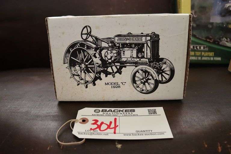 Ertl 1993 number 1613 John Deere C Special Edition tractor in box ...