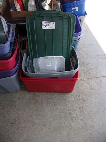 All to go totes - Backes Commercial Auctioneers