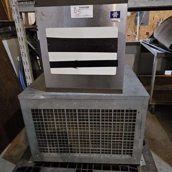 2 Manitowoc IB0696YC-161 ice machine head system with Tecumseh 208/230 ...