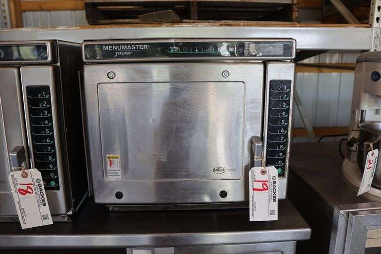 Menumaster Jetwave MCE14 counter top high speed rapid cook microwave ...