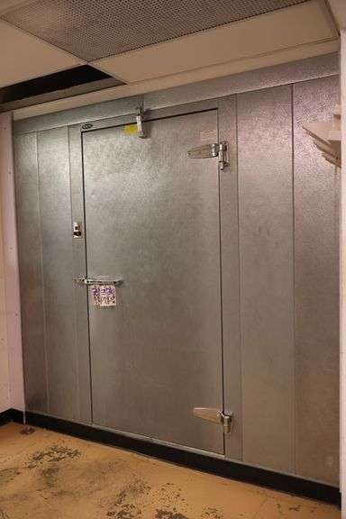Norlake 6' x 8' x 91" high walk in cooler w/ floor, self contained drop ...