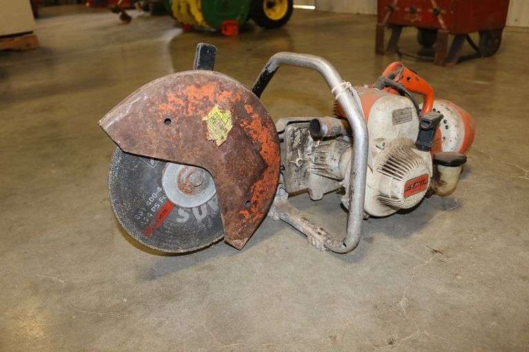 Stihl TS-350 Super gas quickie saw - motor is free - Backes Commercial ...