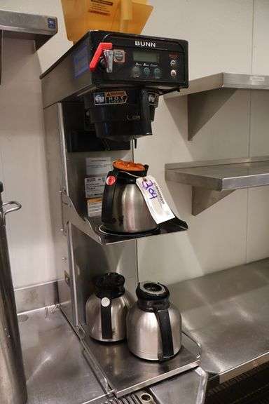 Bunn ITCB-DV satellite iced tea brewer with 3 air pots - Backes ...