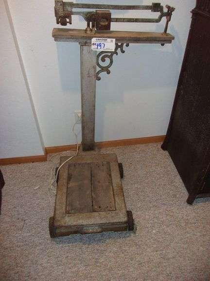 Platform scale - Backes Commercial Auctioneers