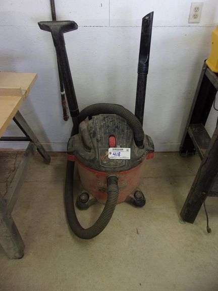 Craftsman shop vac - Backes Commercial Auctioneers
