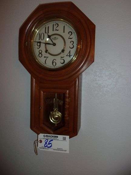 Regulator DEA Wall clock - Backes Commercial Auctioneers