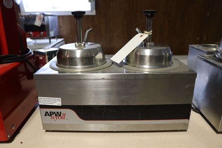 18" stainless counter top 2 product heated dispenser - Backes ...