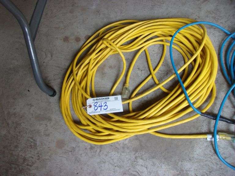 Heavy drop cord - Backes Commercial Auctioneers