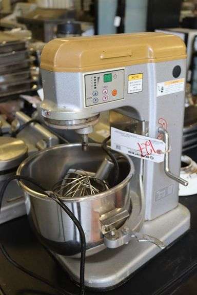 Anvil MIX7110 counter top mixer with stainless bowl, bowl guard, dough ...