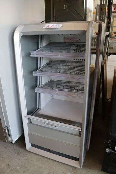 OFC RB-OFC refrigerated multi deck self service case with night curtain ...