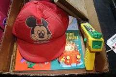 Box flat to go - Annie lunch box, mickey mouse hat, & more - located in ...