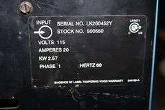 Hypertherm Max 43 plasma cutter with leads - 220 volt - on custom ...