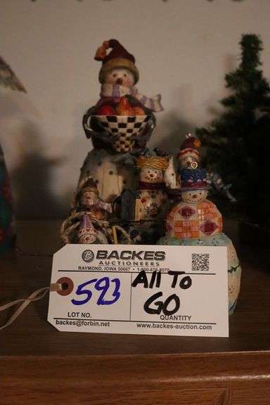 All To Go - Snowman, Heartwood Creek, Jim Shore, Enesco Group - Backes ...