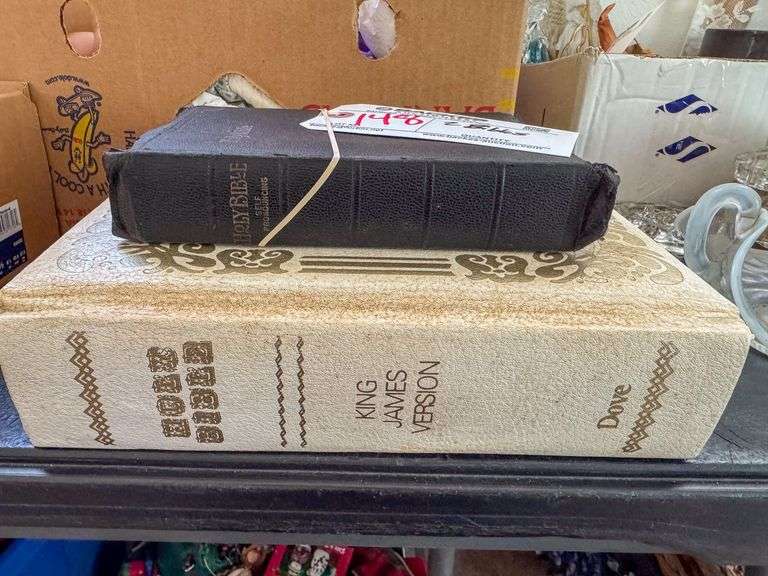 2 Bibles - Backes Commercial Auctioneers