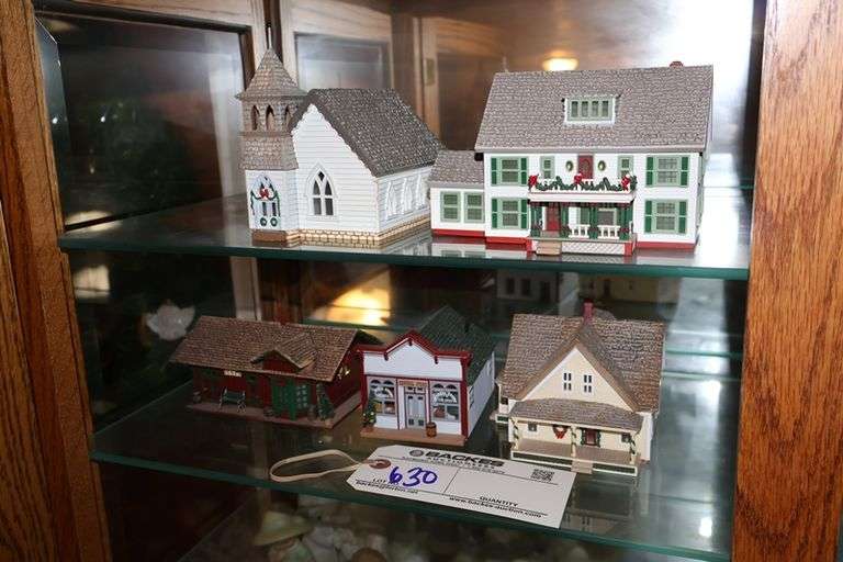 Sarah's village pieces - Backes Commercial Auctioneers