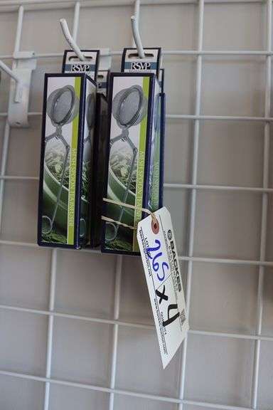 Times 4 - RSVP Mesh Spoon Tea Diffusers - Backes Commercial Auctioneers