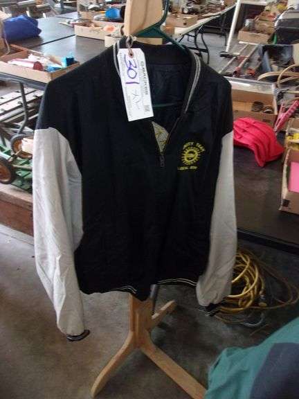 Pair of XL UAW jackets - Backes Commercial Auctioneers