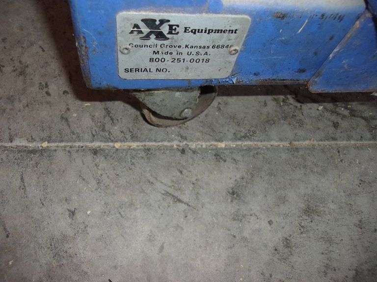 AXE engine fixture - Backes Commercial Auctioneers